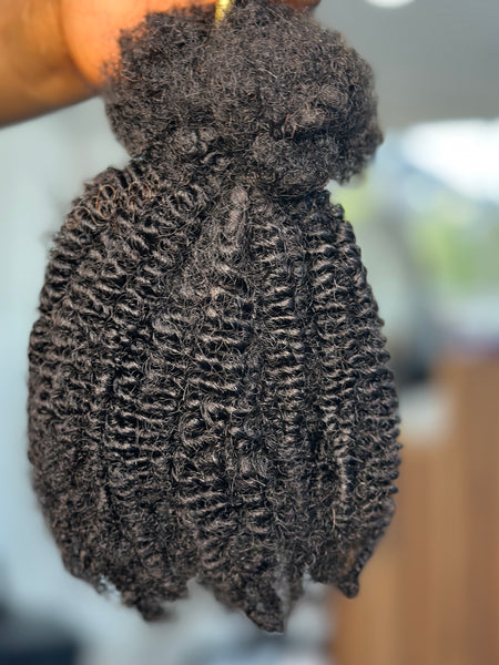 Ultra-Fine Afro Kinky Bulk | Perfect for Tiny Twists & Micro-Braids 1B ...